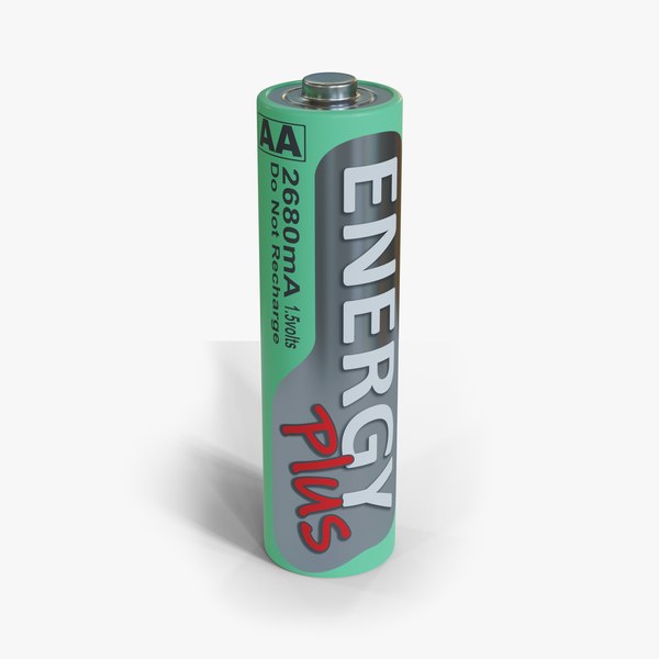 Aa battery 3D model - TurboSquid 1605047