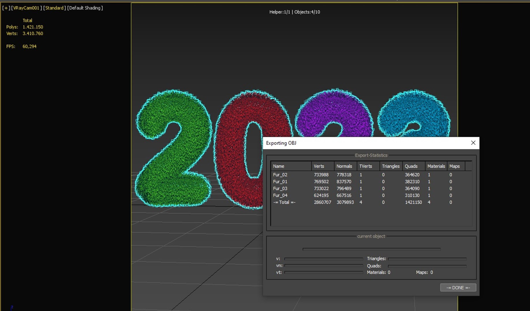 2023 New Year 3D Model - TurboSquid 2005824