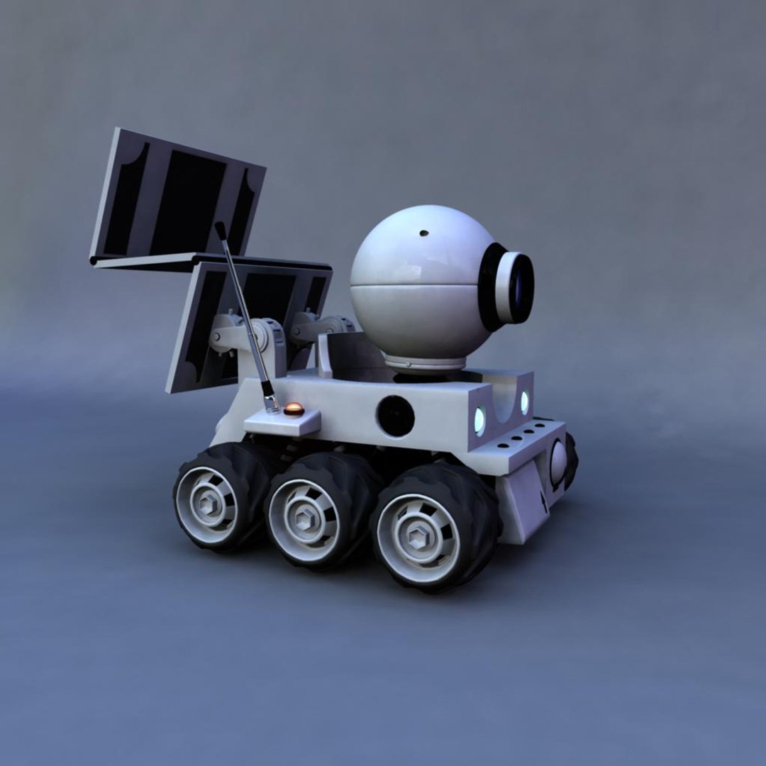 Rigged planet 51 rover 3D model - TurboSquid 1236326