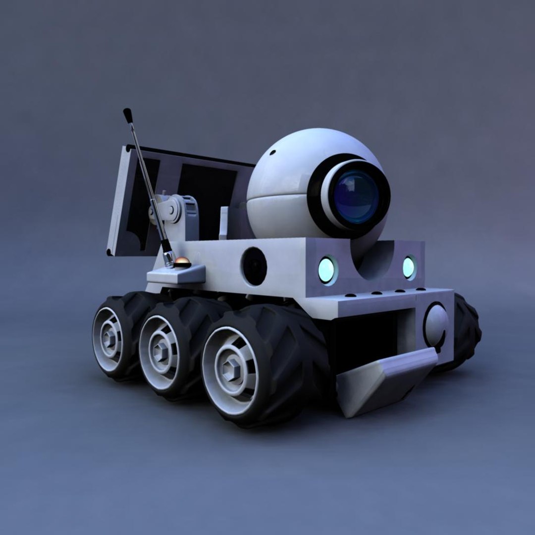Rigged planet 51 rover 3D model - TurboSquid 1236326