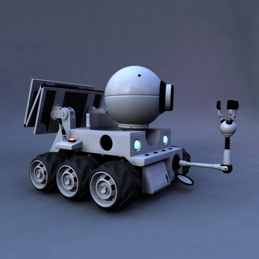 Rigged planet 51 rover 3D model - TurboSquid 1236326