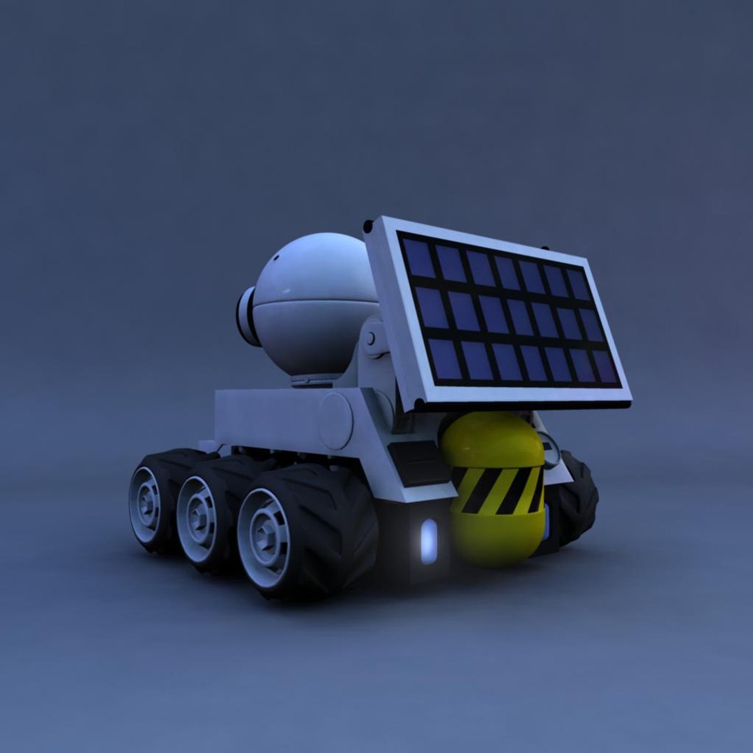 Rigged planet 51 rover 3D model - TurboSquid 1236326