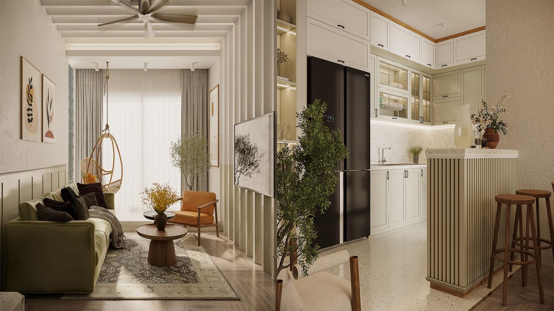 Living Kitchen 03 - Maiholuxury - MAX OBJ FBX SKP Simlab Collada ...