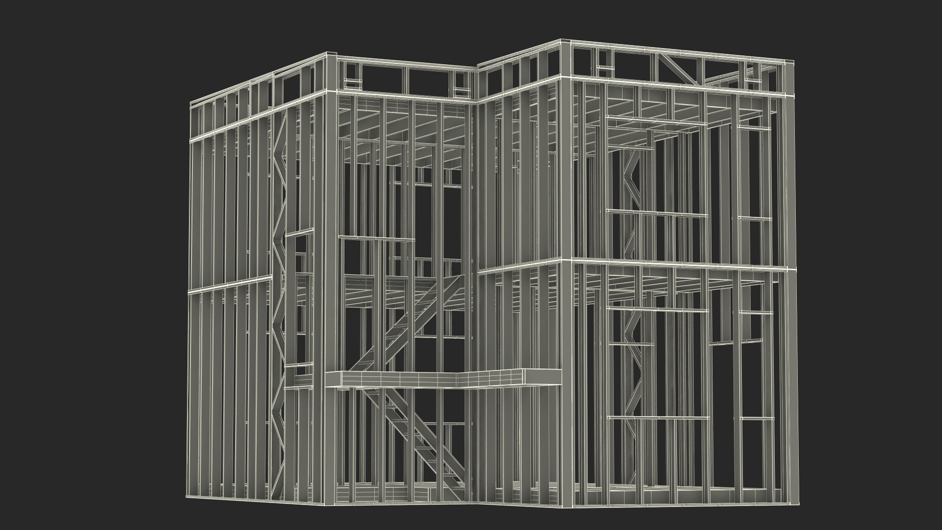 3D Modular Steel Construction Small - TurboSquid 2291268