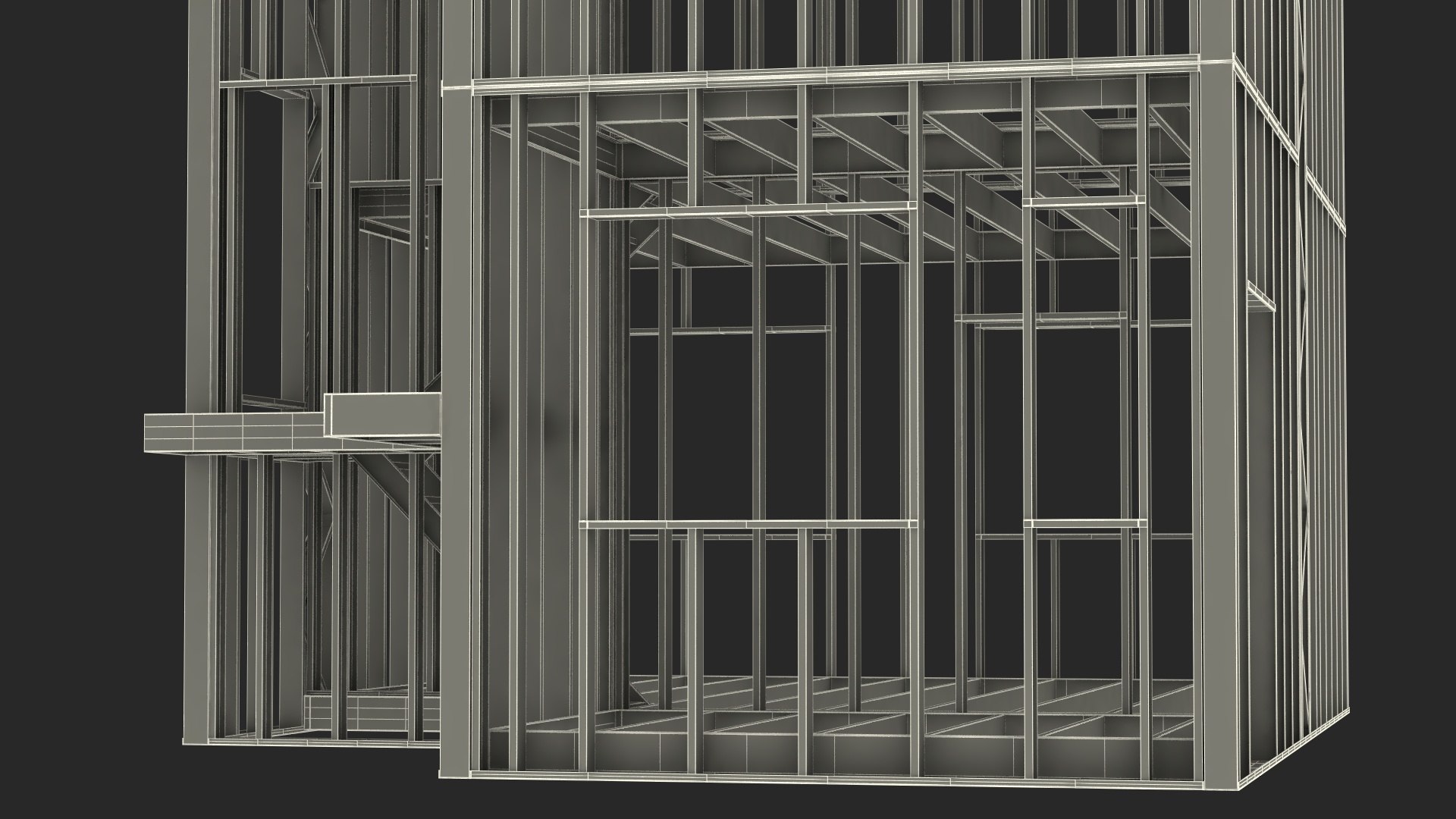 3D Modular Steel Construction Small - TurboSquid 2291268