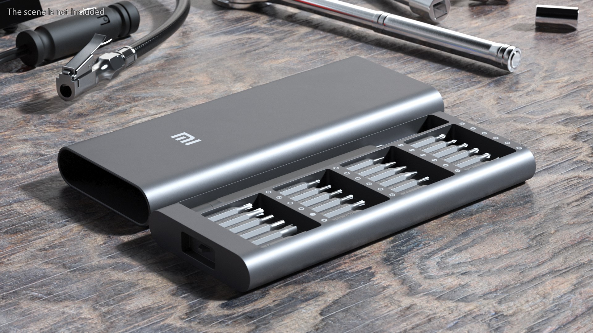 Mi Precision Screwdriver Set Open 3D model - TurboSquid 2170072