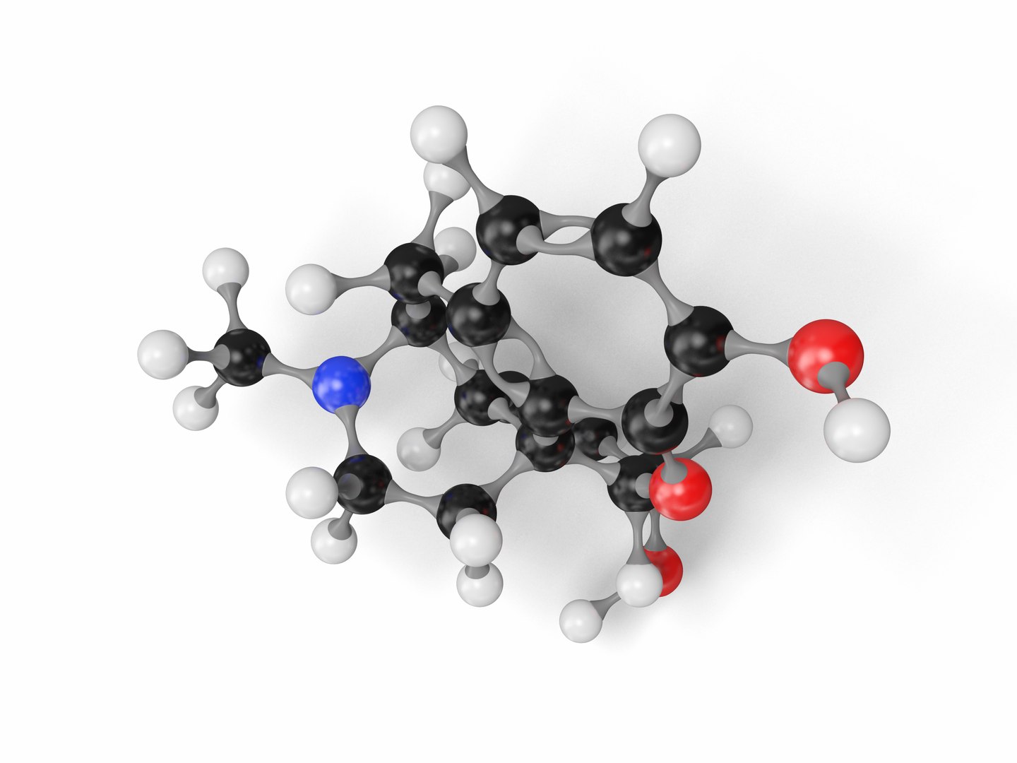 morphine structure 3d