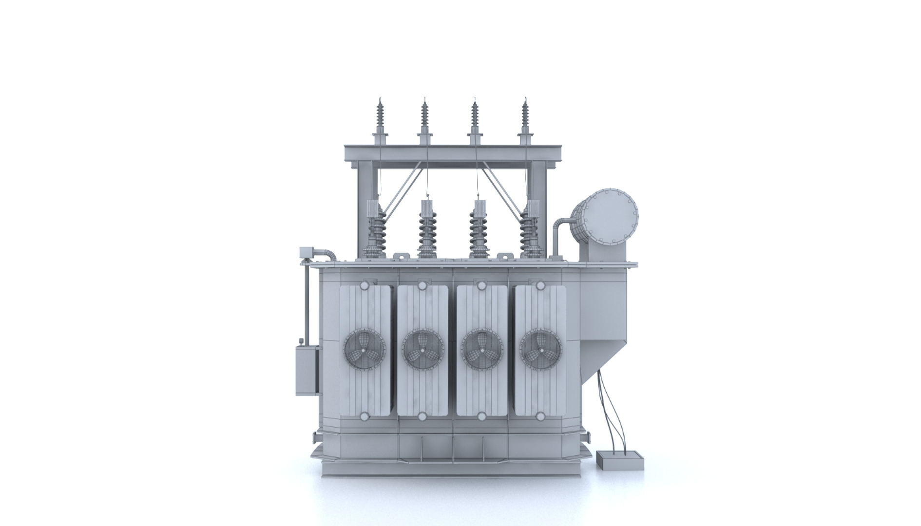 3D Model Power Transformer - TurboSquid 1418041