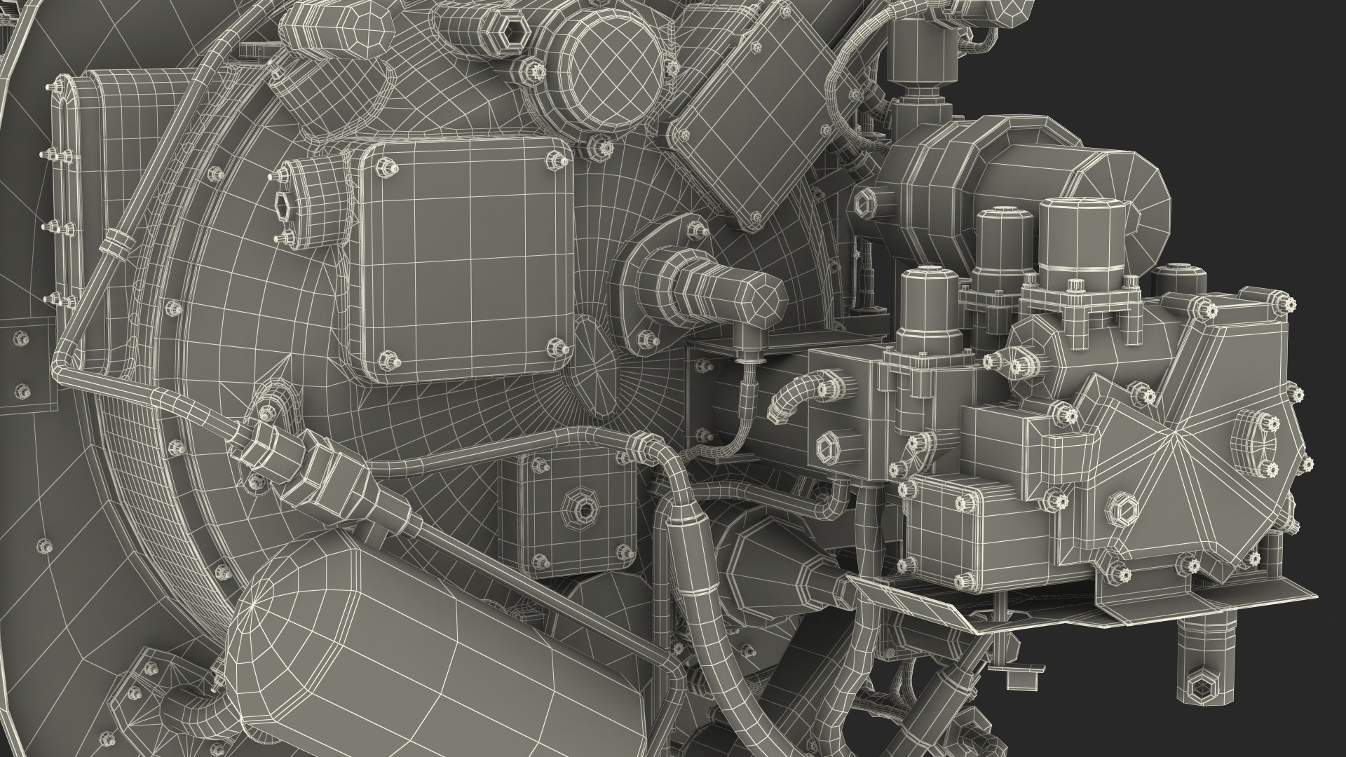 3D pt6c-67c turboshaft slice engine - TurboSquid 1612650