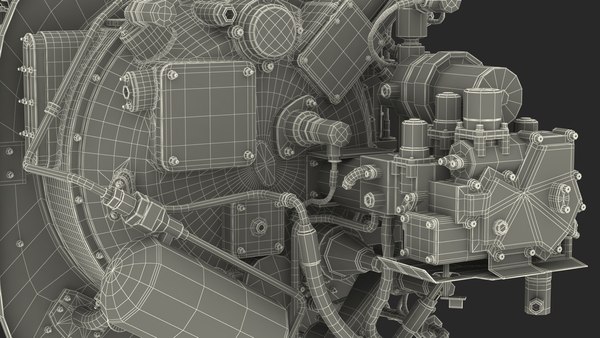 3D pt6c-67c turboshaft slice engine - TurboSquid 1612650