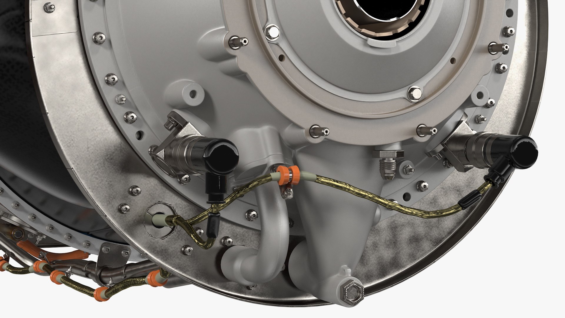 3D pt6c-67c turboshaft slice engine - TurboSquid 1612650