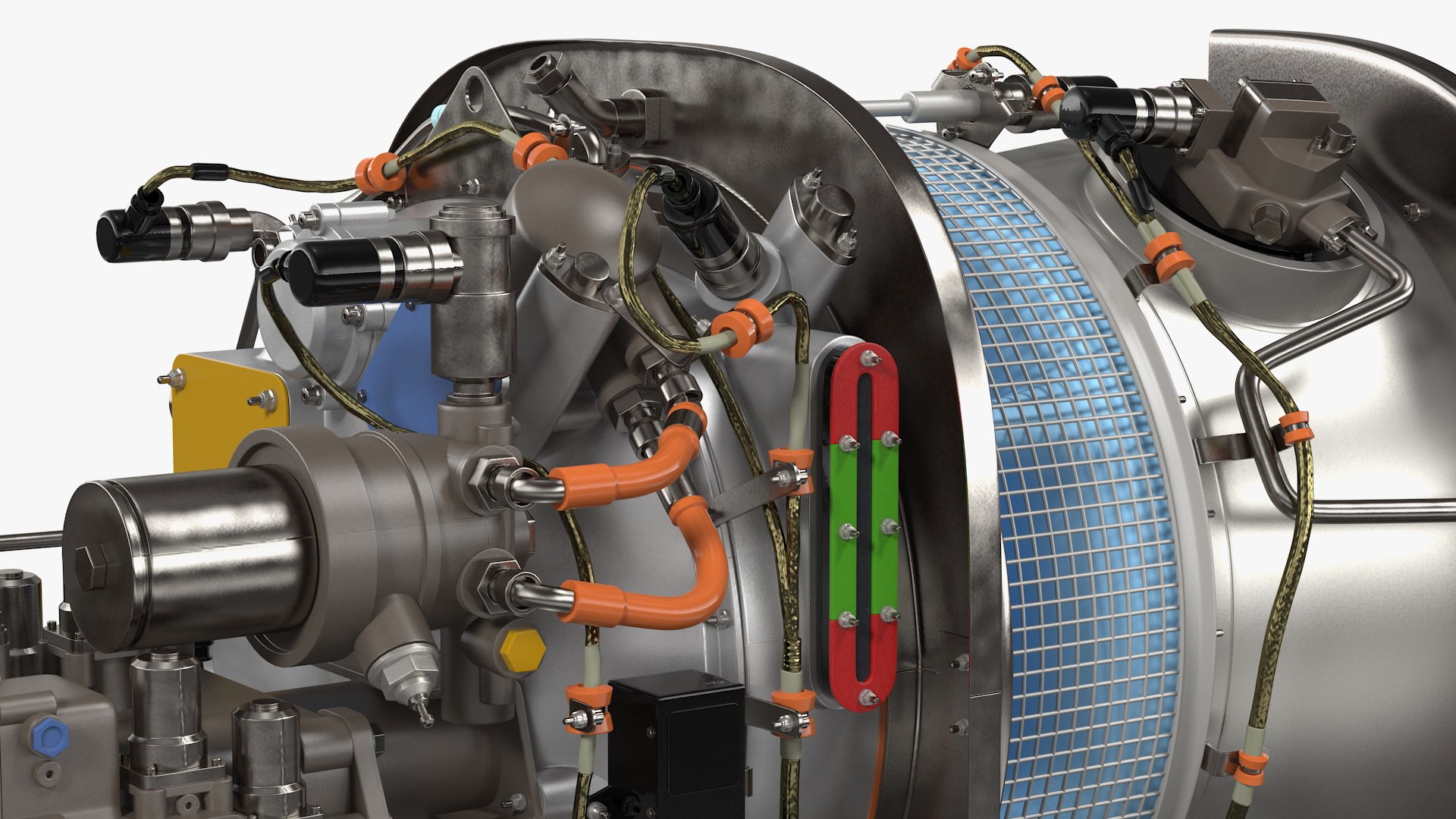 3D pt6c-67c turboshaft slice engine - TurboSquid 1612650