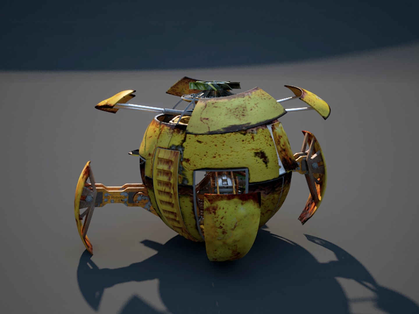 3d model sphere robot