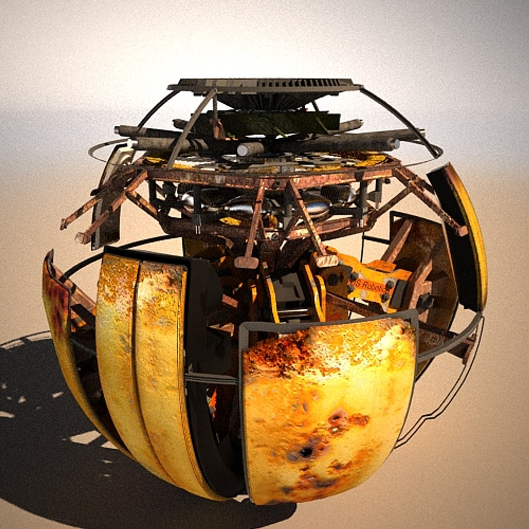 3d model sphere robot