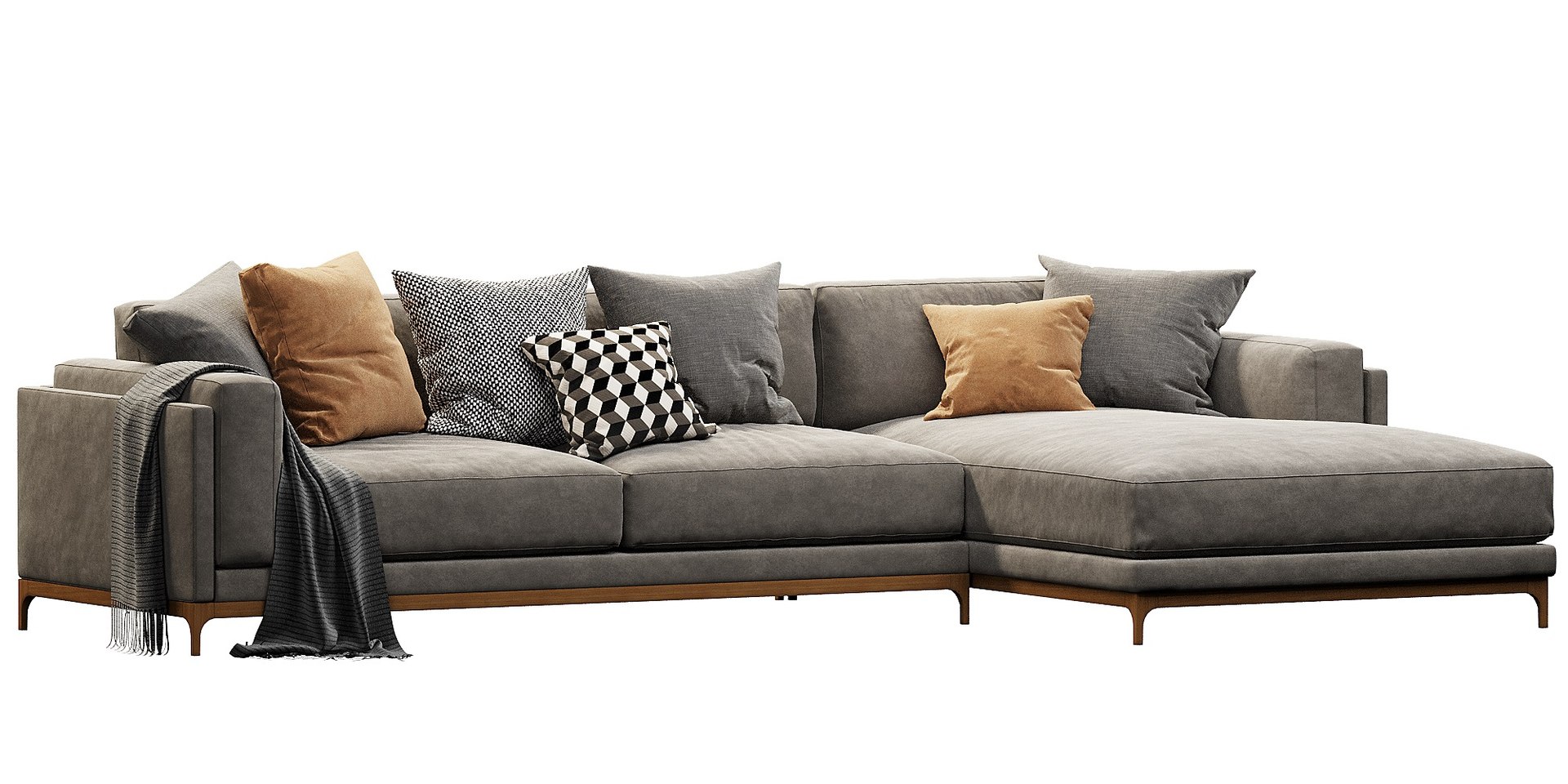 3D CTS Salotti Time Chaise Lounge - TurboSquid 2017702