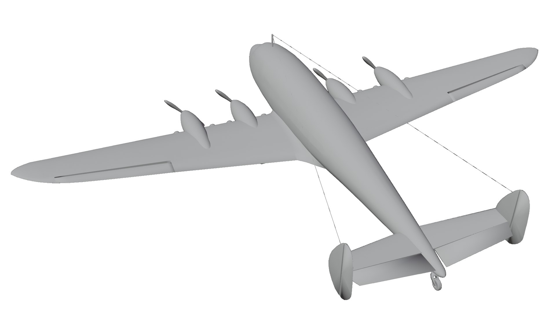 3D DeHavilland DH-91 - TurboSquid 2240193