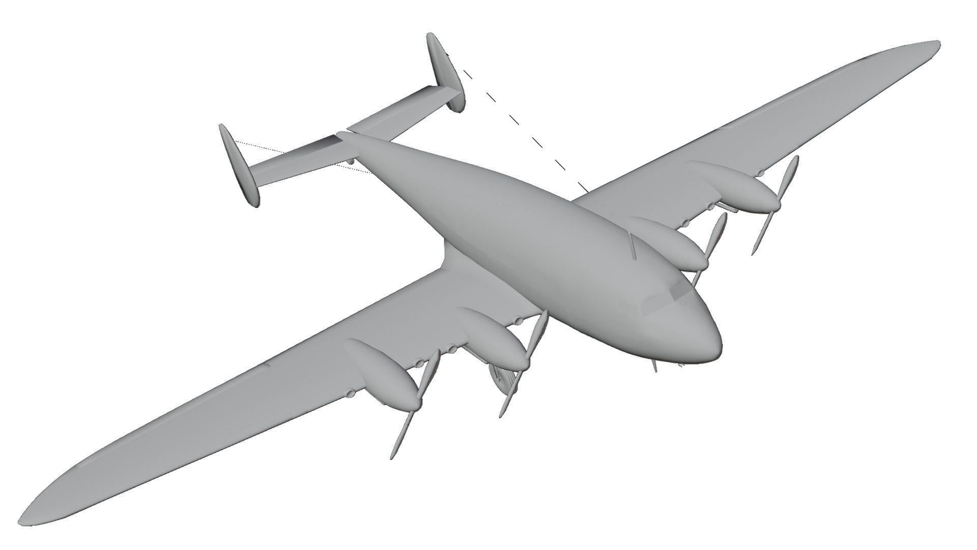 3D DeHavilland DH-91 - TurboSquid 2240193