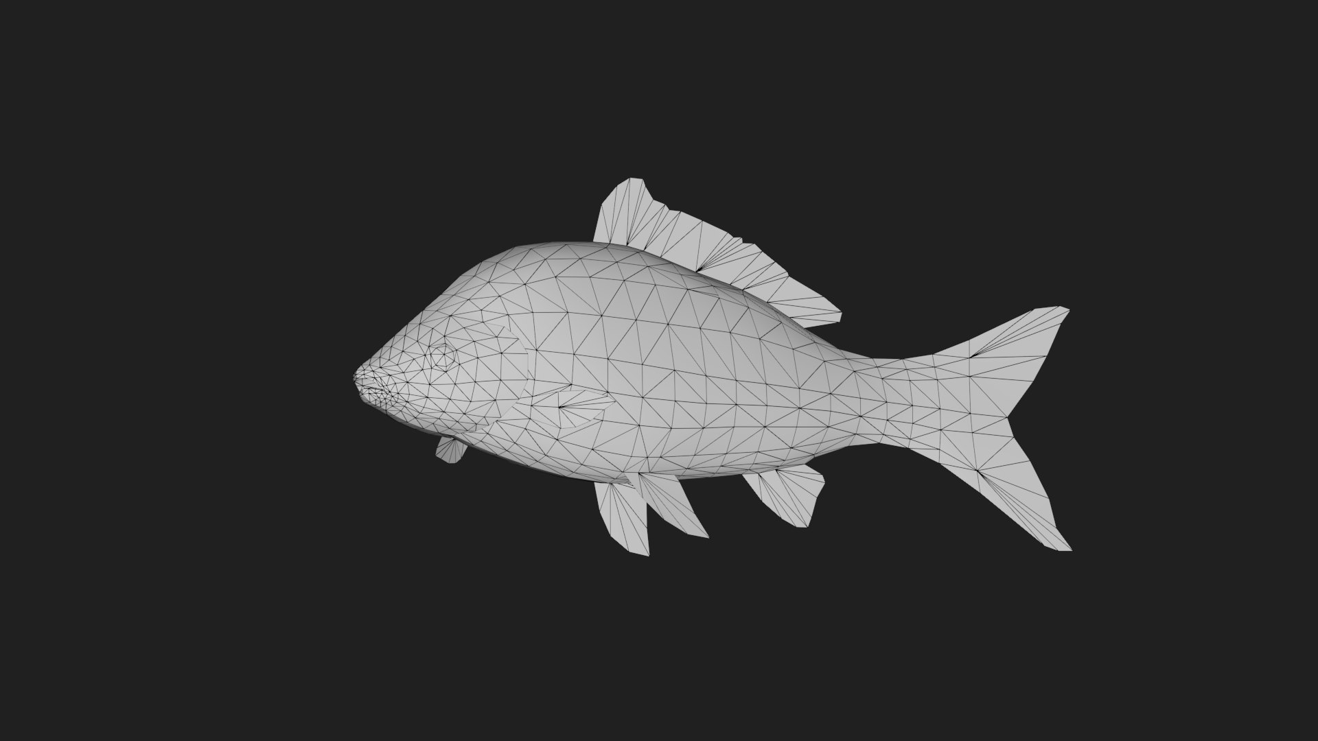 Carp 3D Model - TurboSquid 2125423