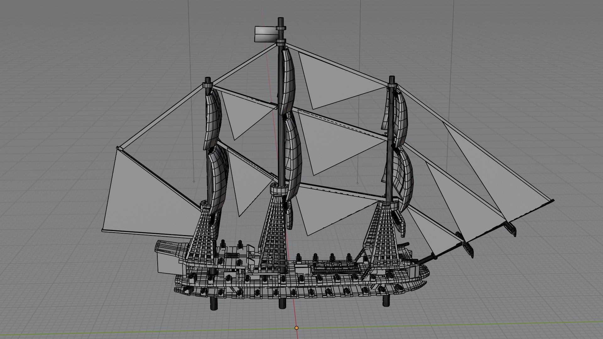 3D Medieval Ship Model - TurboSquid 2291941