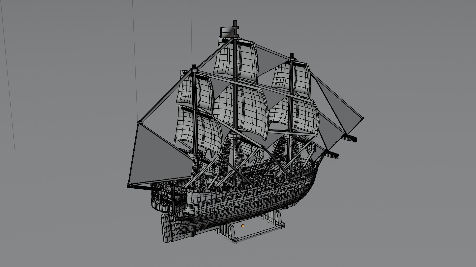 3D Medieval Ship Model - TurboSquid 2291941