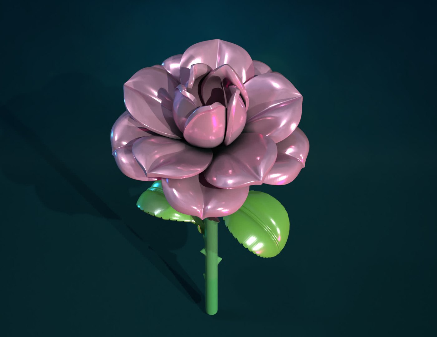 3D Model Rose Assembly II Printable - TurboSquid 2379998
