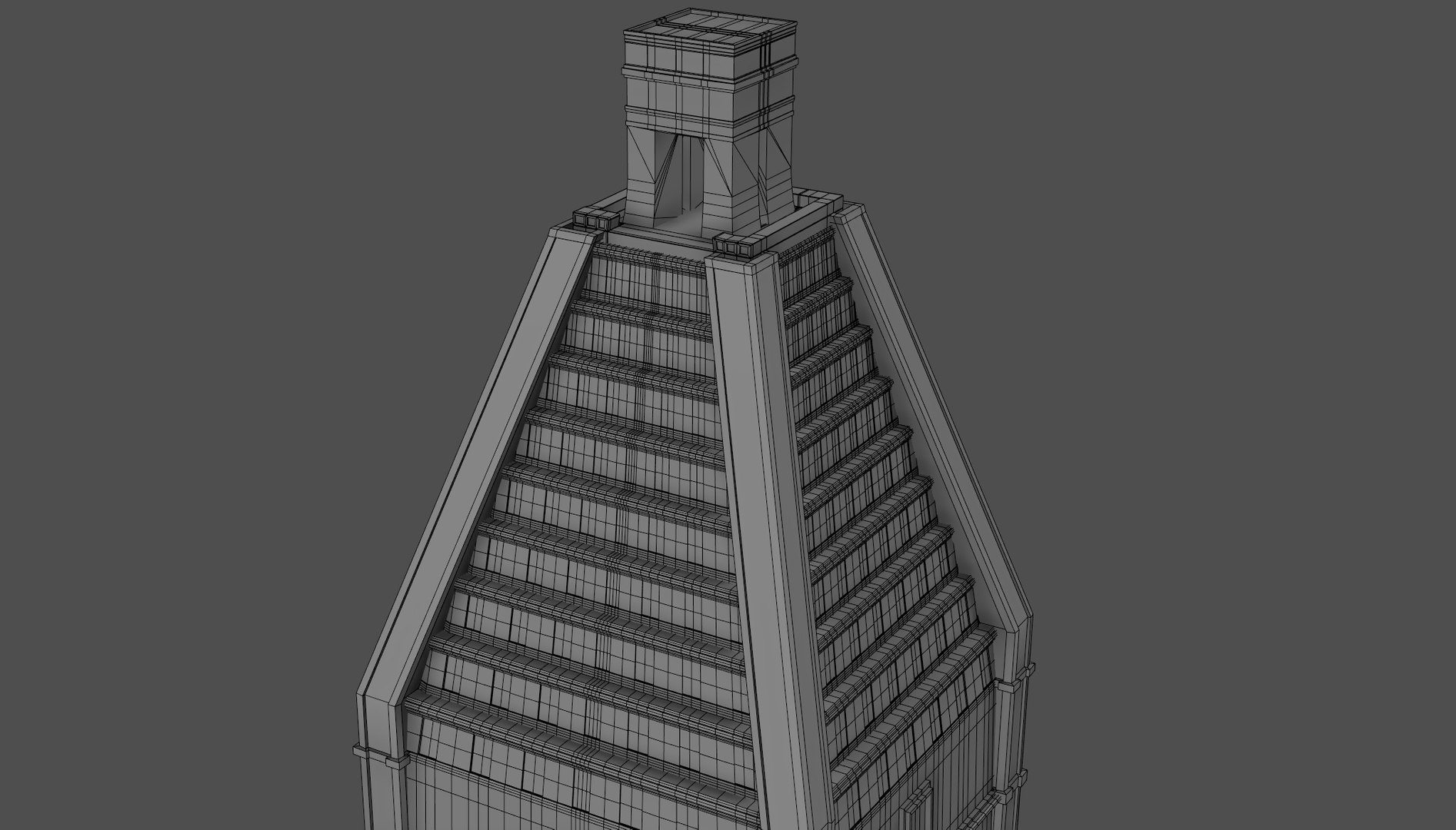 3D Model Egyptian Pyramid Building - TurboSquid 2035218