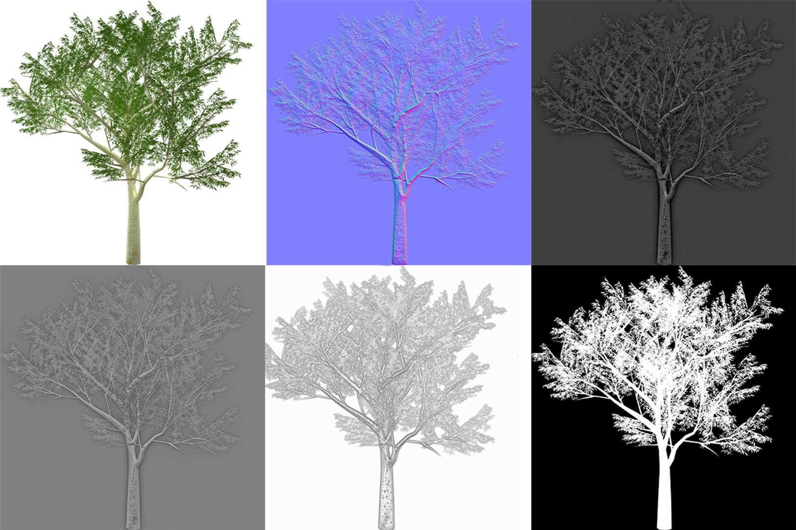 3D landscape trees - TurboSquid 1248615