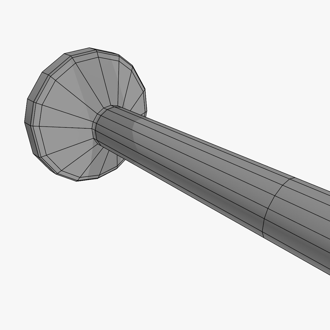 Free C4d Model Rusty Nail