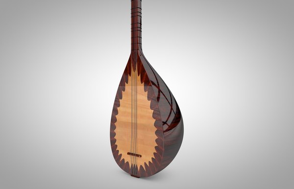 3d instrument baglama