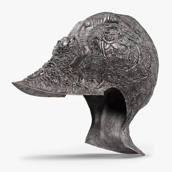 Burgonet filippo negroli 3D - TurboSquid 1698636