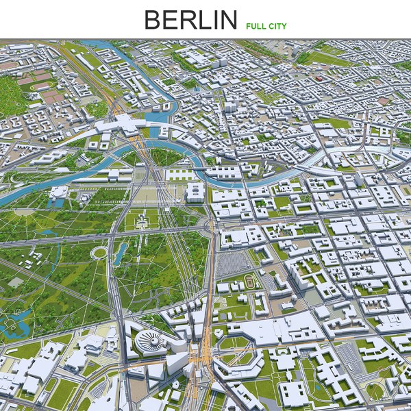 Berlin Skyline 3D Models for Download | TurboSquid