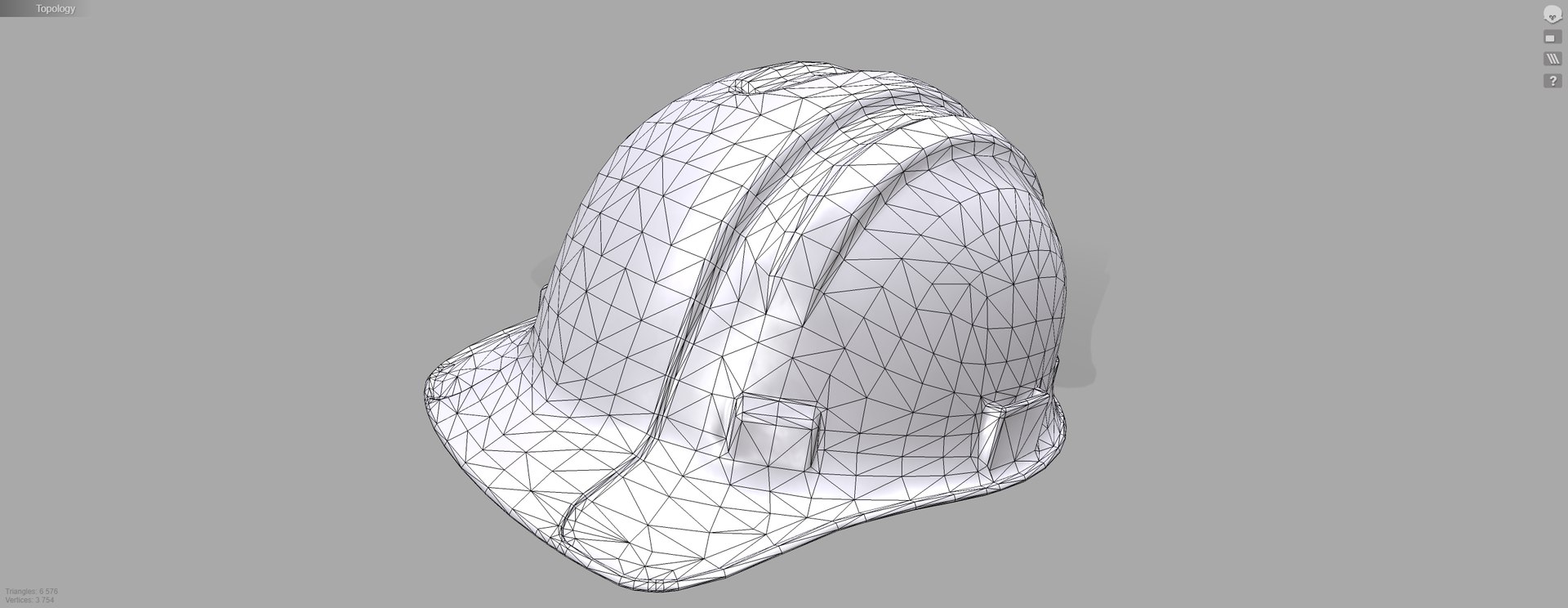3d Model Construction Helmet Turbosquid 1961783