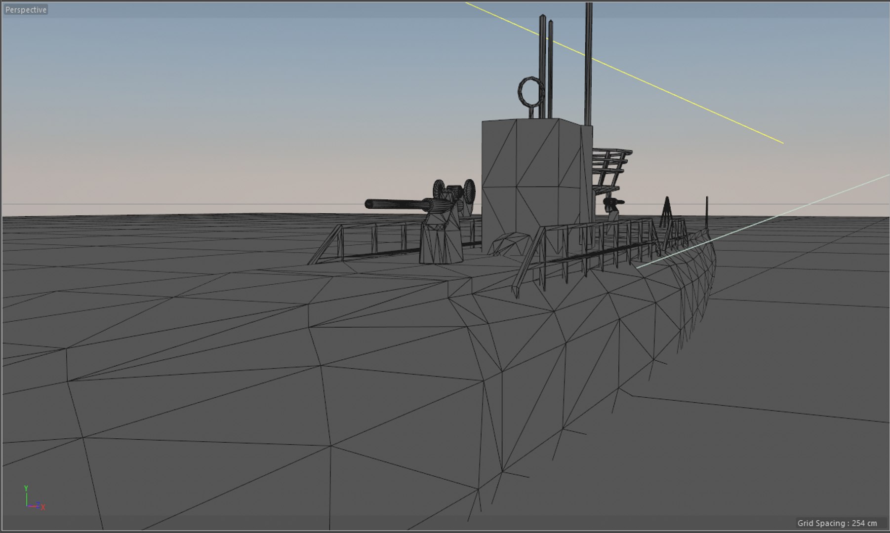 Type Ix U-boat Submarine 3D - TurboSquid 1375673