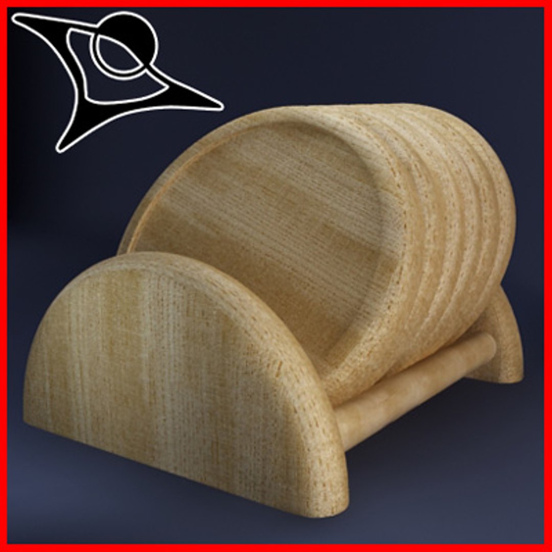Pad Wood 3d Model