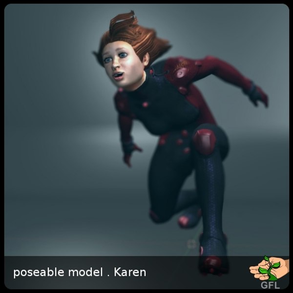 Free Rigged Blender Female Models | TurboSquid
