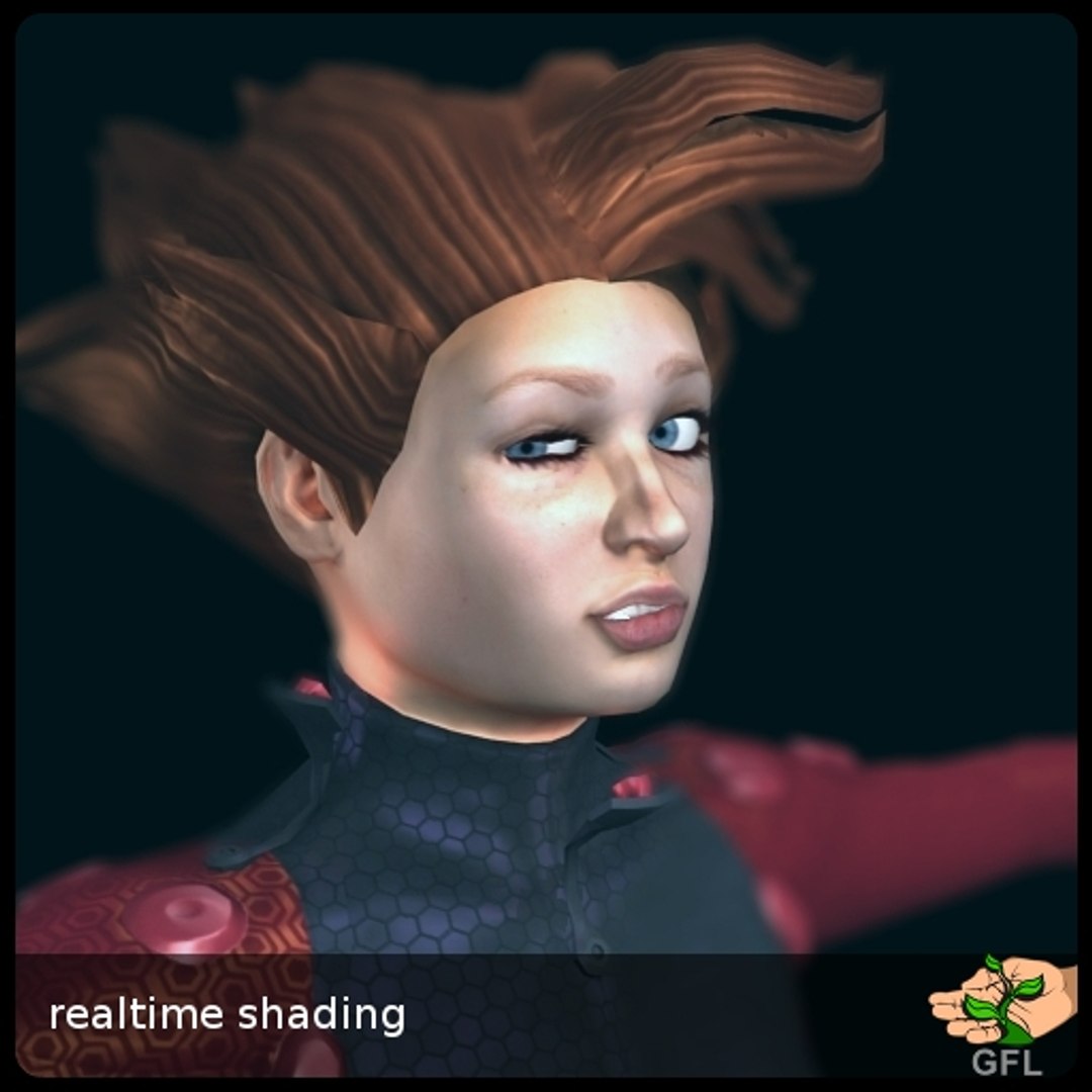 Free Human Woman Girl 3d Model