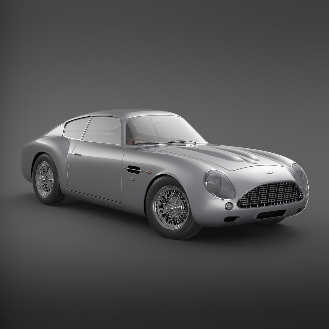 Aston Martin Db4 Gt 3d Model