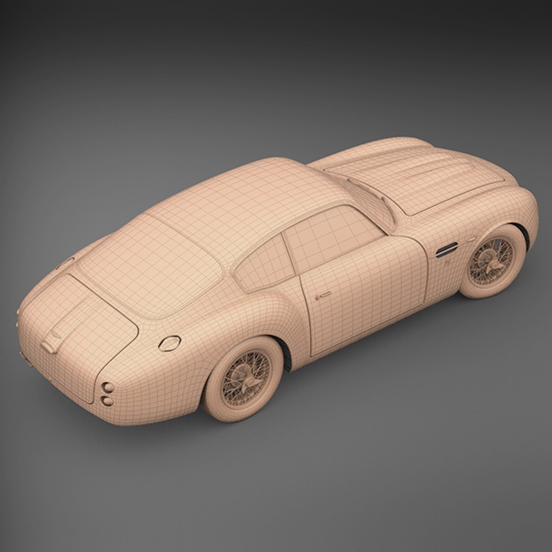 Aston Martin Db4 Gt 3d Model