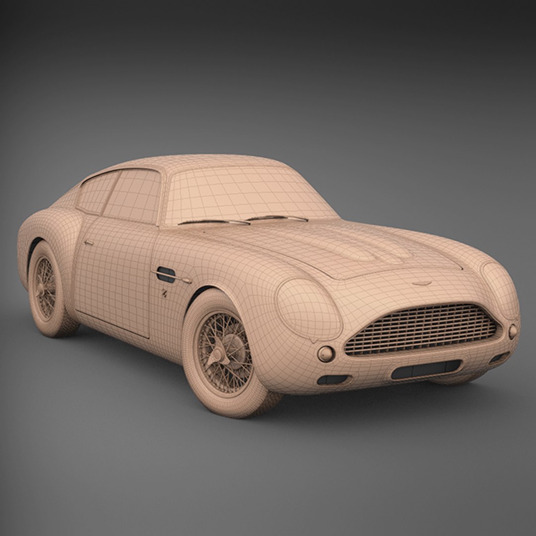 Aston Martin Db4 Gt 3d Model