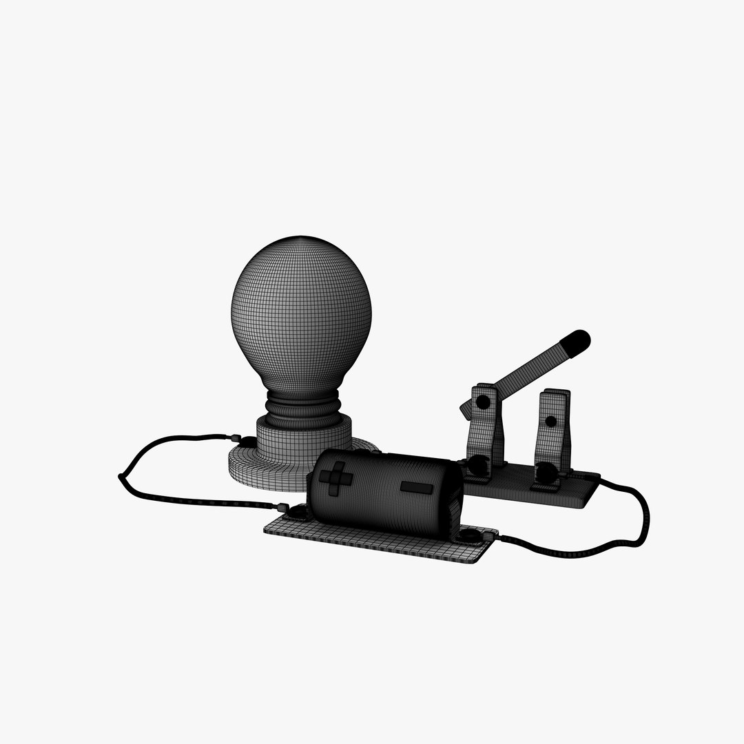 3D Model Electric Circuit Cartoon - TurboSquid 2328082