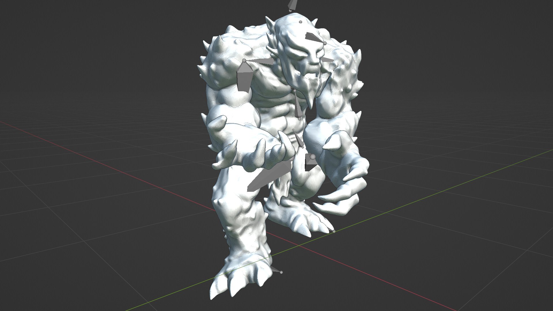 Stone Golem Creature - Game Ready 3DModel Model - TurboSquid 2355021