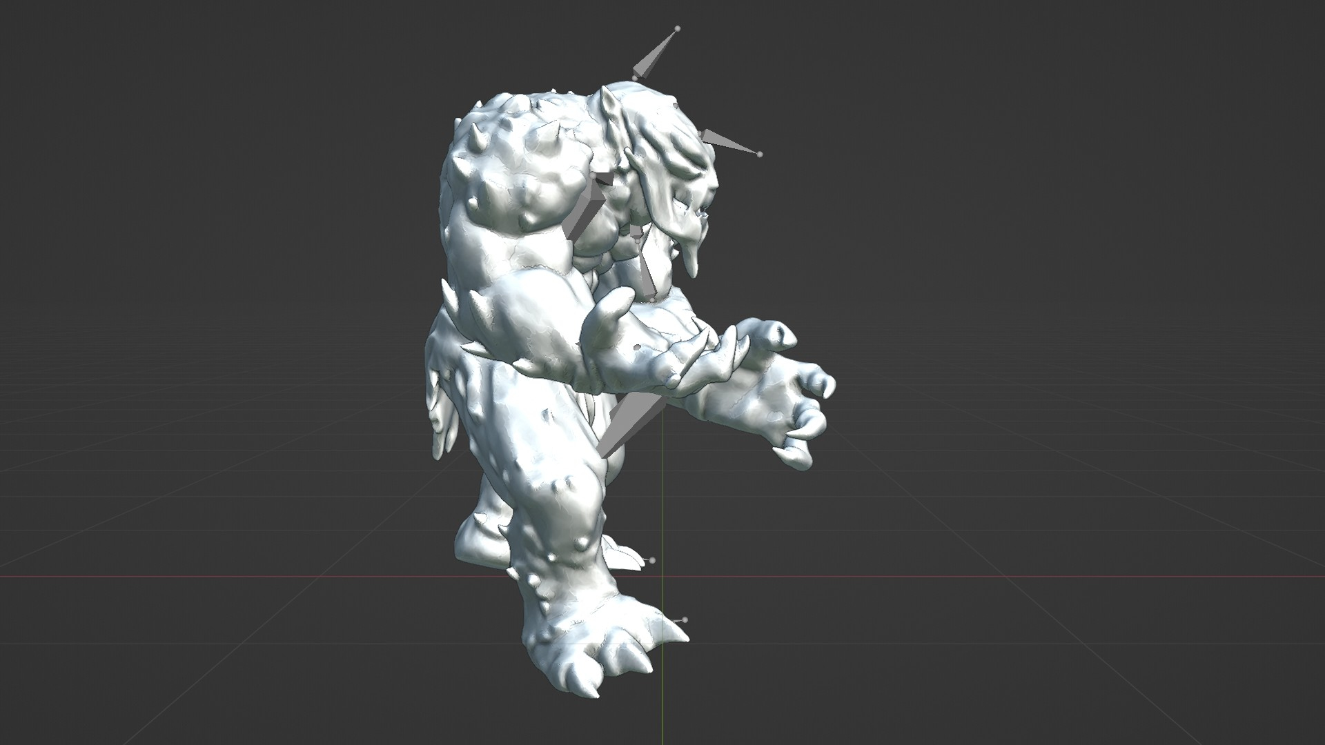 Stone Golem Creature - Game Ready 3DModel Model - TurboSquid 2355021