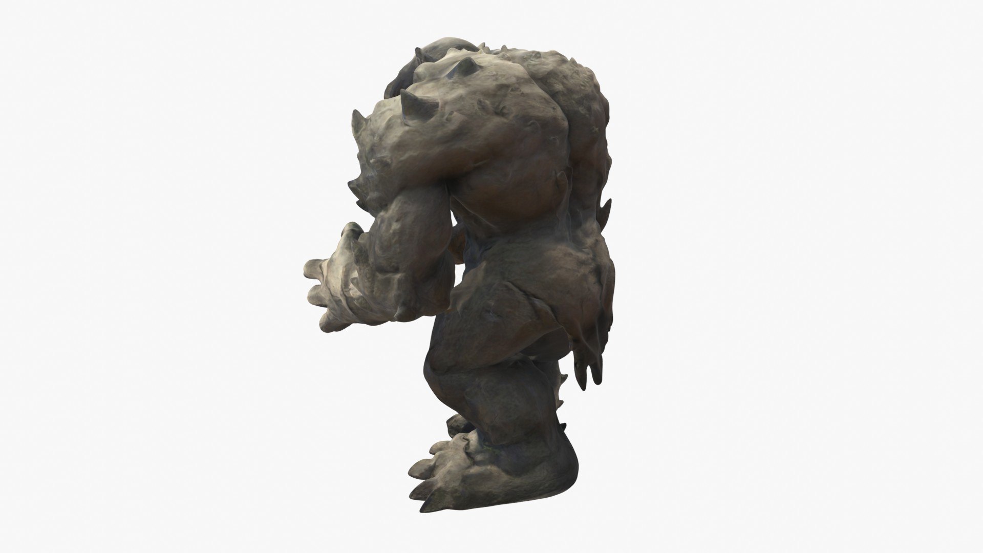 Stone Golem Creature - Game Ready 3DModel Model - TurboSquid 2355021