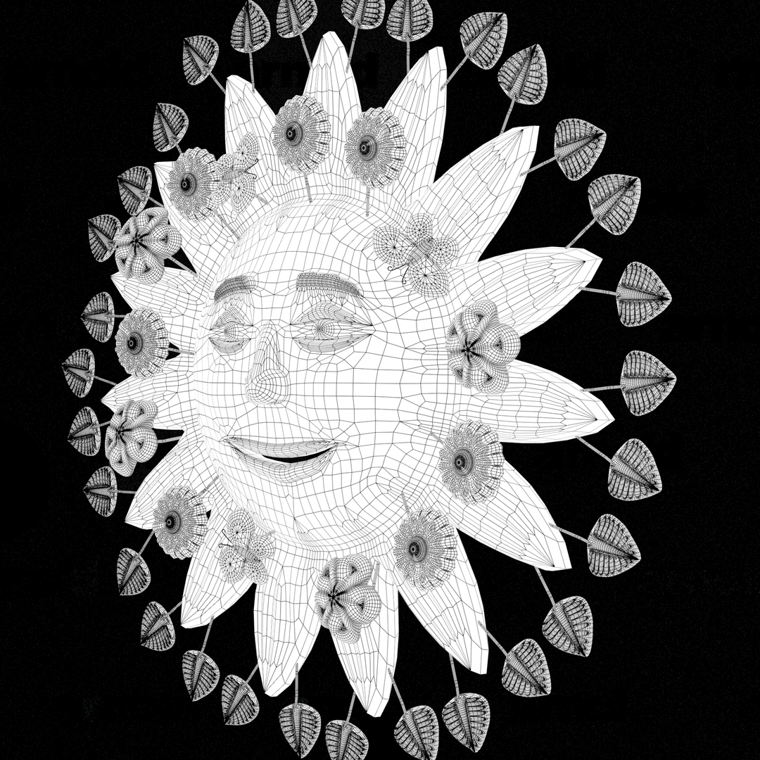 3D sun moon clay - TurboSquid 1687513