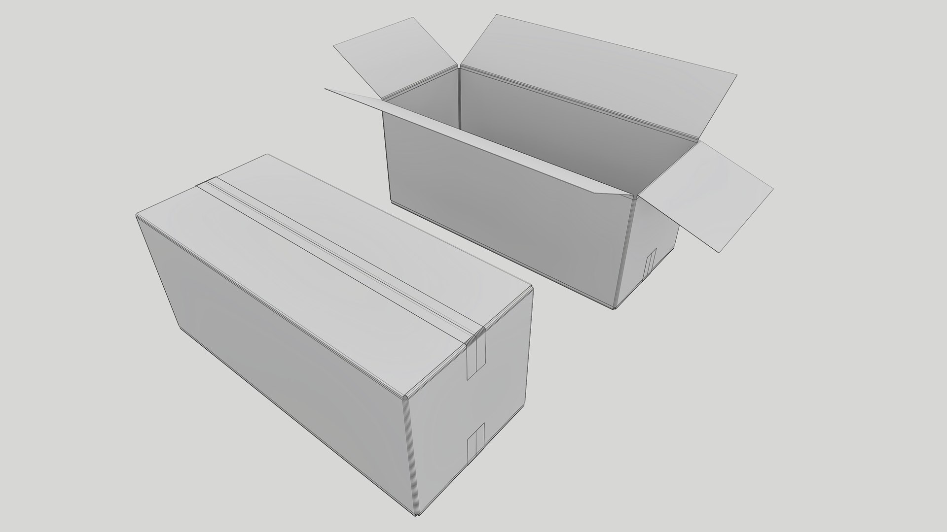 3D Cardboard Box 13 With Pbr 4K 8K - TurboSquid 1719960