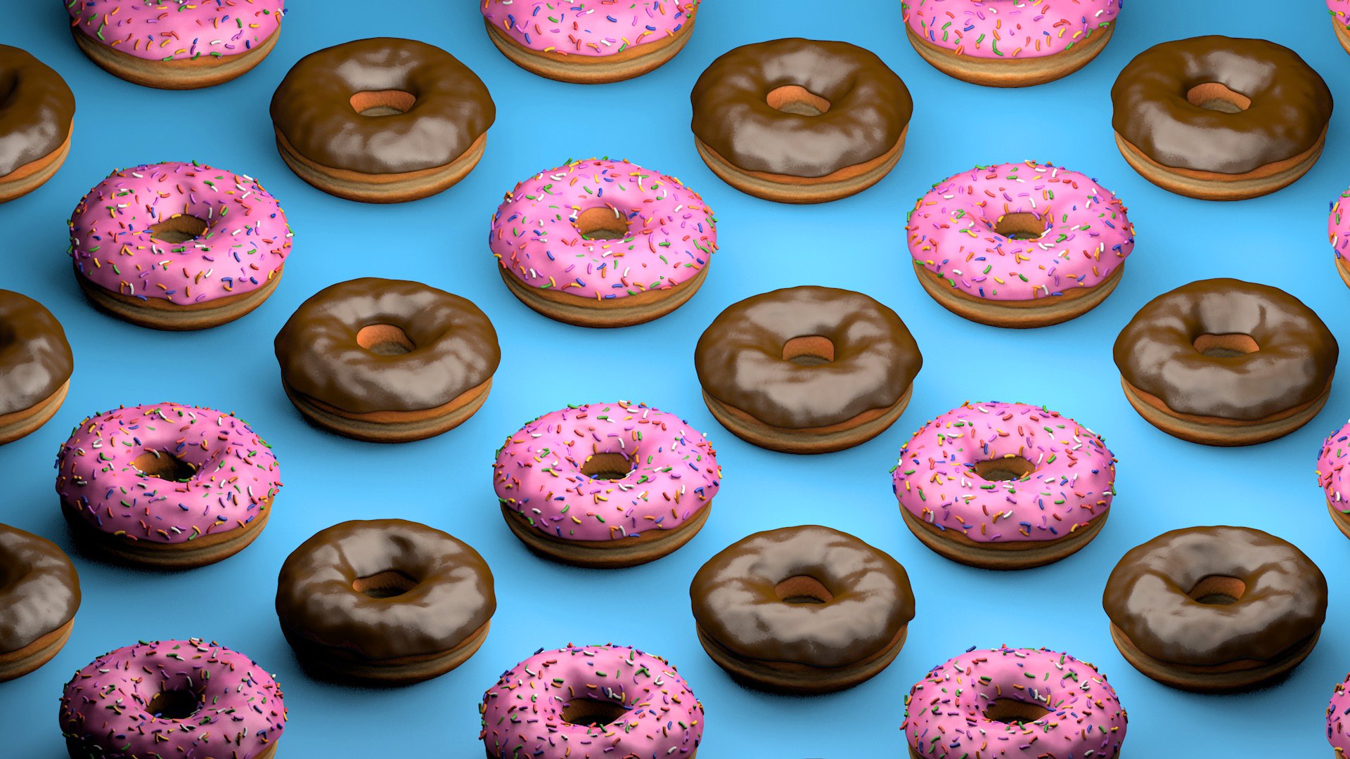Donuts 3D Model - TurboSquid 2066669