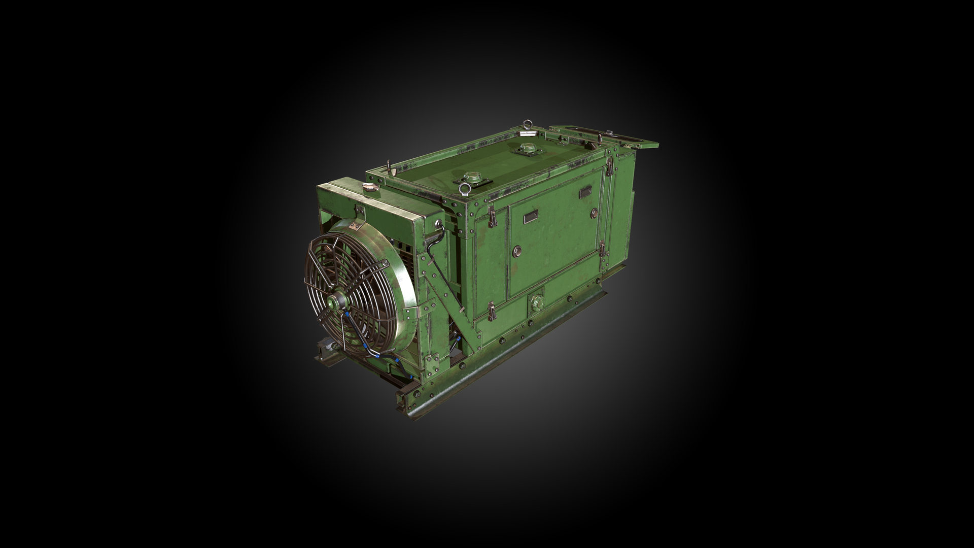3D Diesel Generator - TurboSquid 1553490