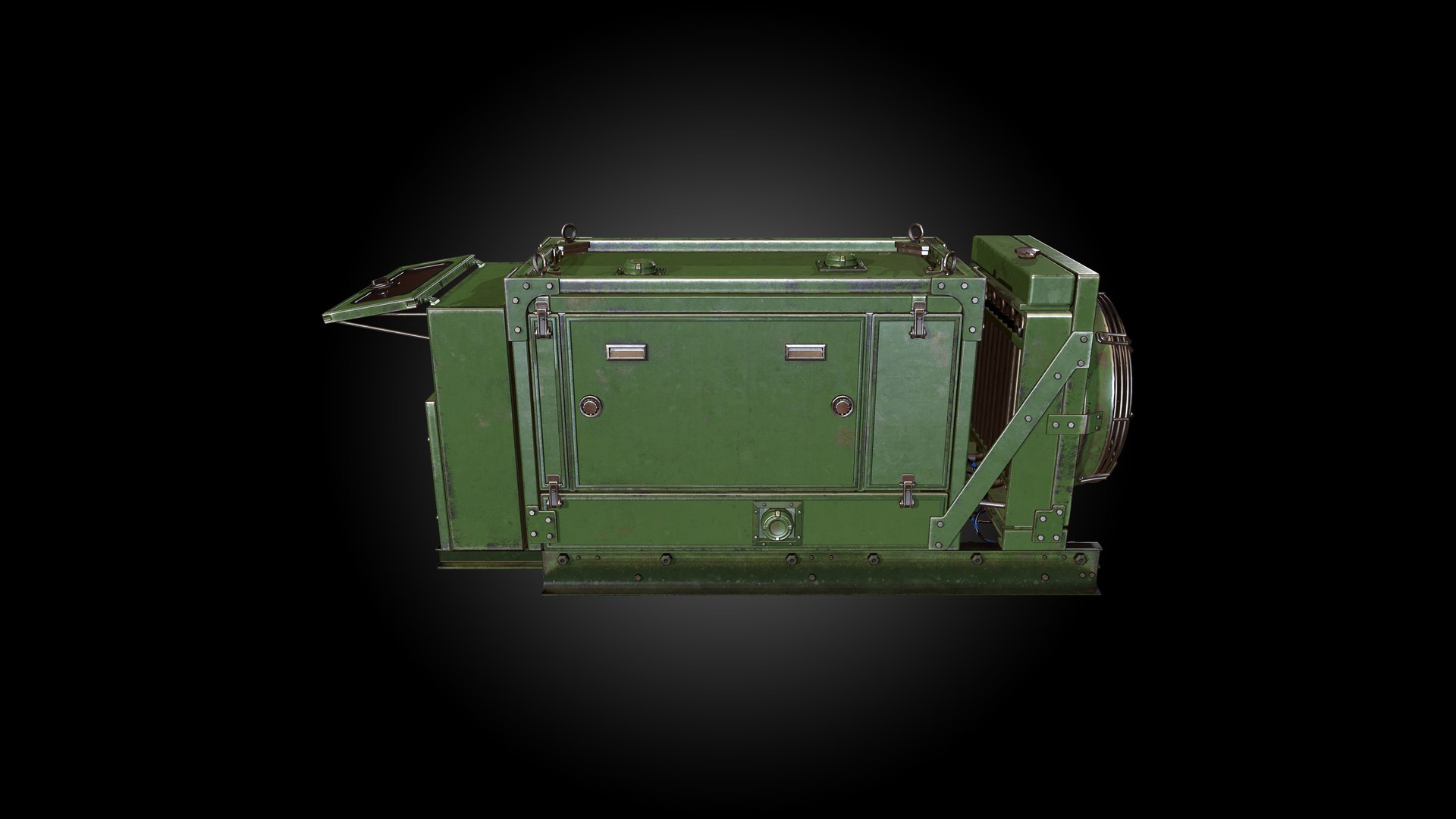 3D Diesel Generator - TurboSquid 1553490