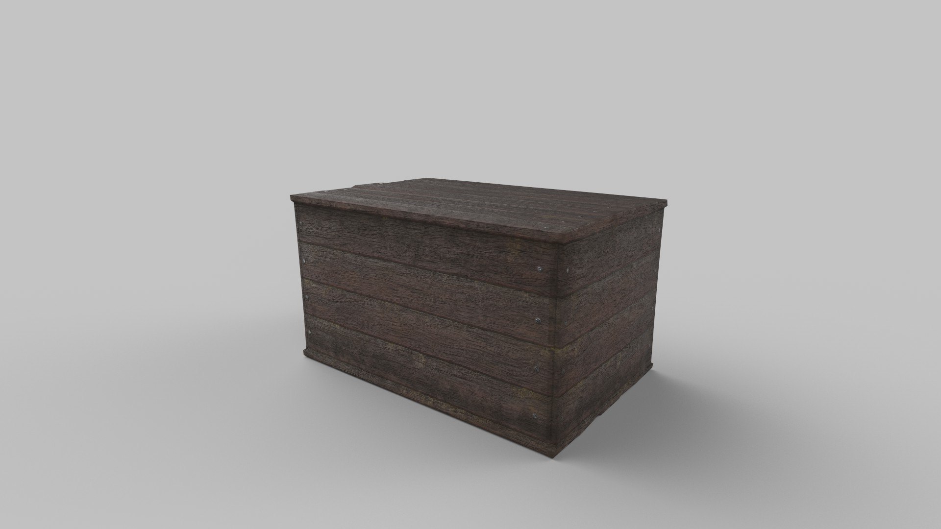 Wood Box 3D Model - TurboSquid 1852970
