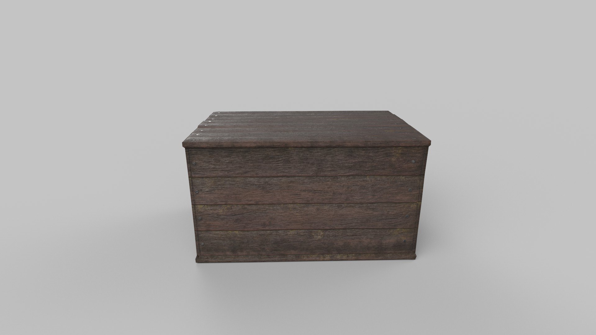 Wood Box 3D Model - TurboSquid 1852970